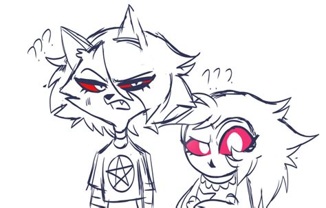 The Big Imageboard Tbib Anthro Avian Bird Canid Canid Demon Clothing Crossed Arms Demon Duo