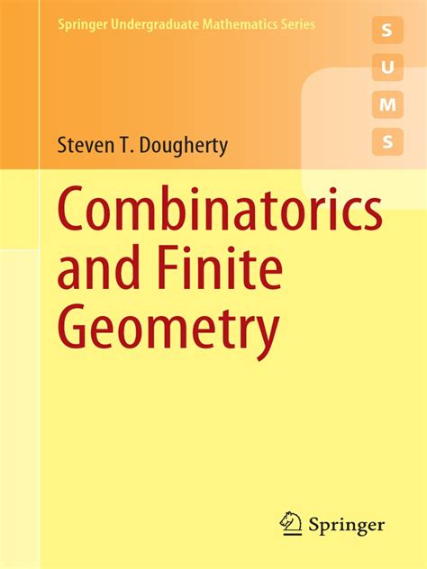2020 steven dougherty combinatorics and finite geometry pdf set mathematics