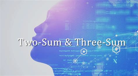 algorithm problem solving two sum and three sum problem