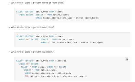 How To Use The Sql Not Exists And Exists Operator In