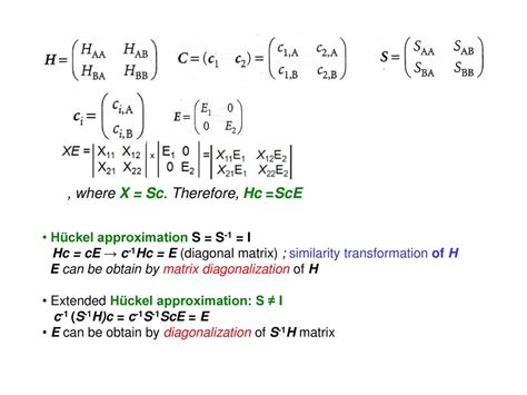 Symmetry adapted MO Ex C6H6 within Hückel approximation ppt download