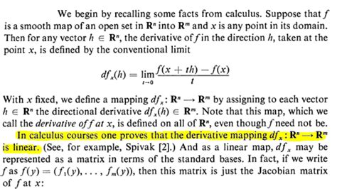 [math] linearity of the directional derivative math solves everything