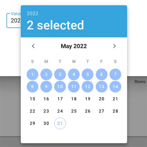 javascript force date range picker to always display in a chronological order stack overflow