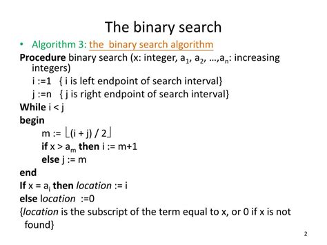 ppt 7 3 divide and conquer algorithms and recurrence relations powerpoint presentation id 642152