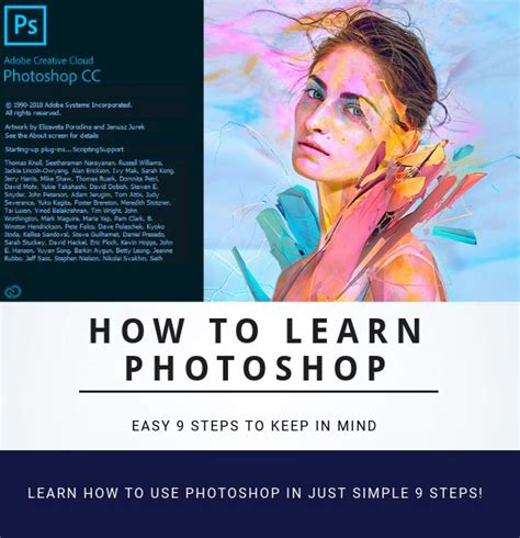 Learn Photoshop 9 Easy Steps PSD Stack
