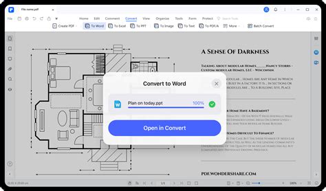 Complete PDF Convert Solution Wondershare PDFelement