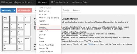 creating the perfect keyboard layout with keyboard layout editor the keeblog