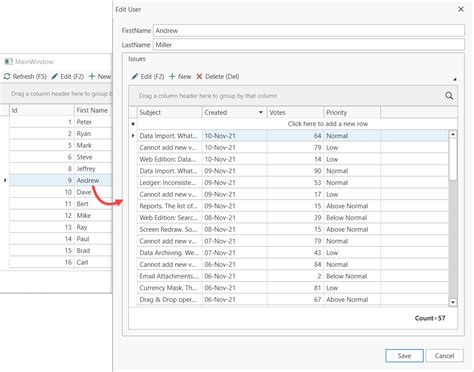 wpf data grid crud operation using entityframework pa