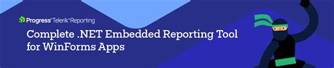 reporting for winforms wpf aspnet webforms and mvc applications