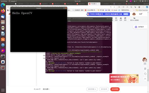 ubuntu 18 04安装opencv与opencv contrib ros自带opencv有contrib csdn博客
