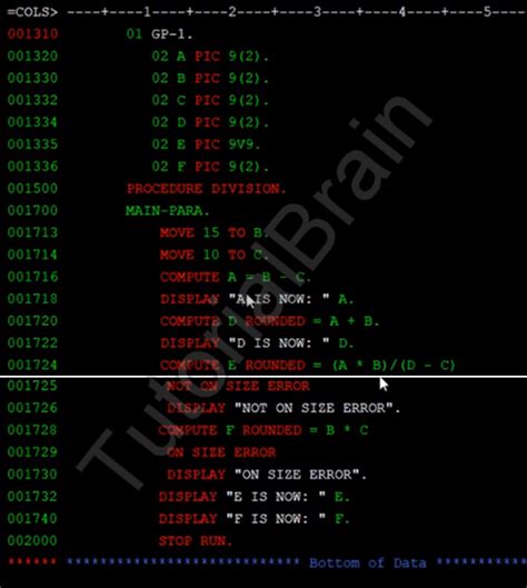 cobol file operations with sample programs tutorialbrain