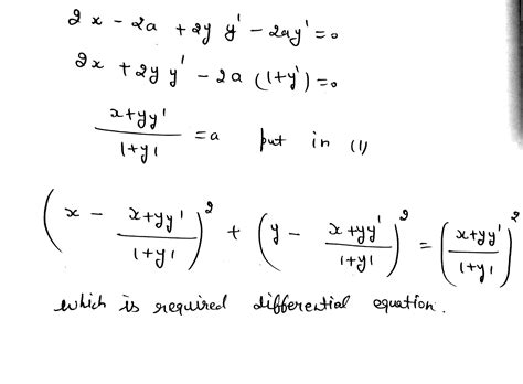 [solved] need help for this one 1 eliminate the arbitrary constants on the course hero