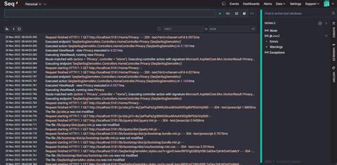 Anuraj Integrate Logging In A Asp Net Core Application Using Serilog
