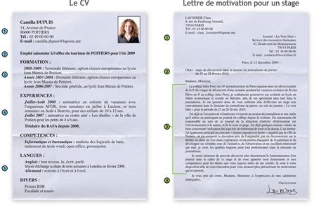 Savoir écrire un CV et une lettre de motivation