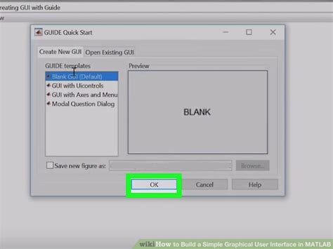 how to build a simple graphical user interface in matlab 12 steps