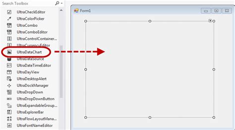 creating chart in vs designer infragistics windows forms™ help