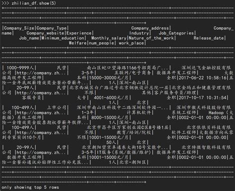 使用pyspark对招聘信息数据进行分析 · 浩翰redamancy的博客