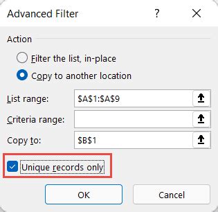 Get Unique Values From A Column In Excel 3 Easy Ways