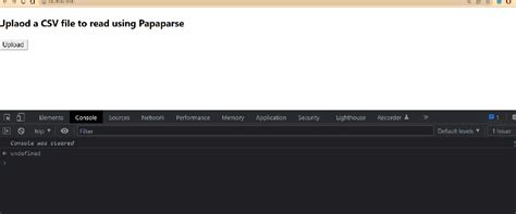 upload and read csv file in react delft stack