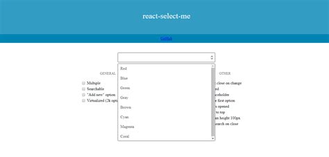 React Select Components Library OnAirCode