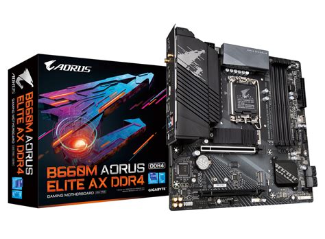 B660M AORUS ELITE AX DDR4 Rev 1 X Key Features Motherboard GIGABYTE Global