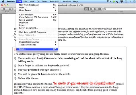 how to print preview on mac macos 11 included