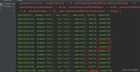 mysql mybatis 查询 统计数据库中各个部门男女人数 分组查询 在xml文件如何接收统计结果 mybatis 分组统计 csdn博客