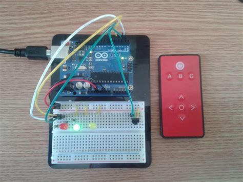 Arduino IR Remote To Control LEDs ON And OFF