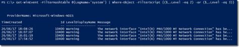 search the event log with the get winevent powershell cmdlet 4sysops
