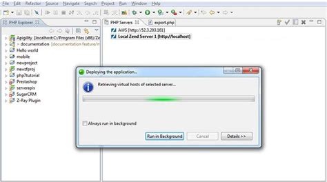 Zend Studio Detailed Feature Descriptions Zend By Perforce