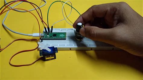 Raspberry Pi Pico Servo Motor Control Electric DIY Lab