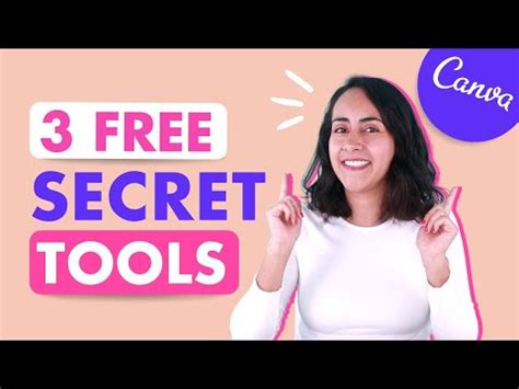 Learn CANVA 3 FREE Hidden Tools In Canva That You Don T Know Yet Watch
