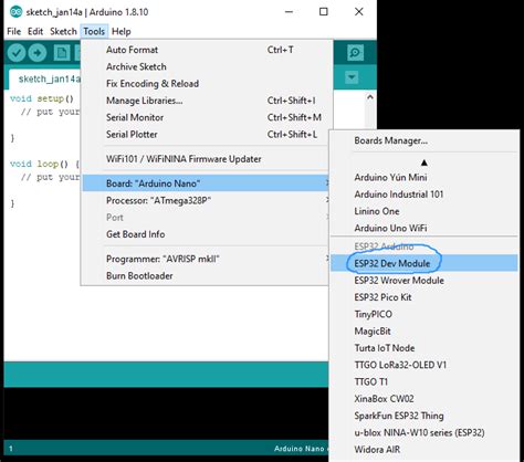 Cara Menggunakan Esp32 Di Arduino Ide Compiling Dan Uploading