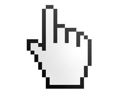 PSD Mouse Cursor And Hand Pointer Icons PSDgraphics