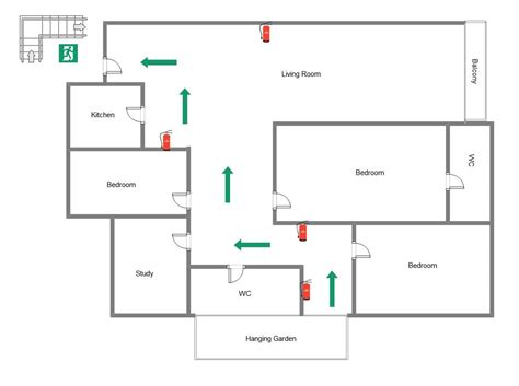 Free Online Evacuation Plan Maker With Templates