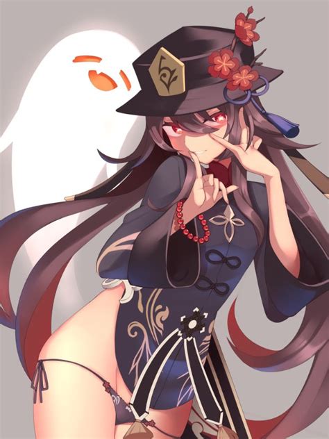 Genshin Impact Hu Tao Wat Pixiv Shyguy0011