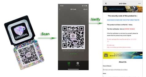 what is qr code authentication system szimagetech