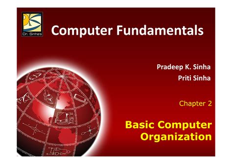 chapter 2 bco slides computer systems architecture chapter 02 basic computer organization