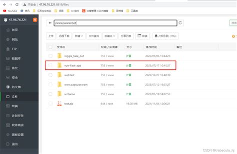 如何使用宝塔部署vue flask项目 宝塔配置flask csdn博客