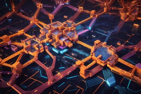 Premium Ai Image A Technologically Advanced World Of Blockchain