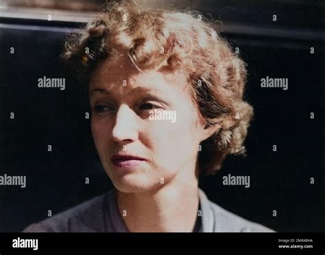 Marilyn Monroes Photographs Of Her Mother Gladys Baker Colorized Stock