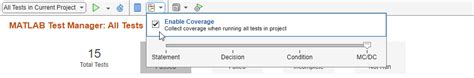 manage matlab tests and results for projects matlab mathworks united kingdom
