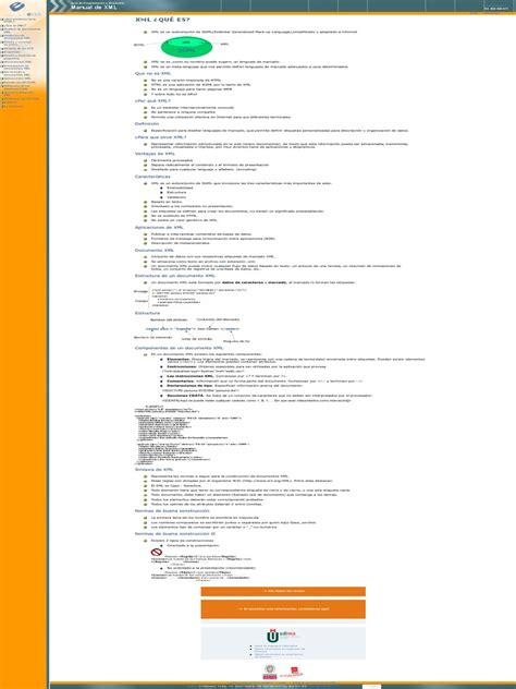 xml ¿qué es manual de xml pdf pdf xml lenguaje de marcado