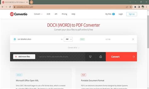 [2022 latest] convertio word to pdf converter online