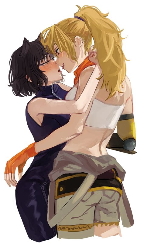 Yang Xiao Long And Blake Belladonna Rwby Drawn By Naizo Kimosugimasu