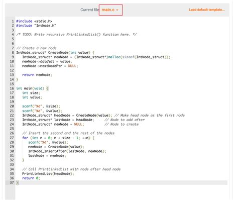 solved 10 15 lab output a linked list write a recursive