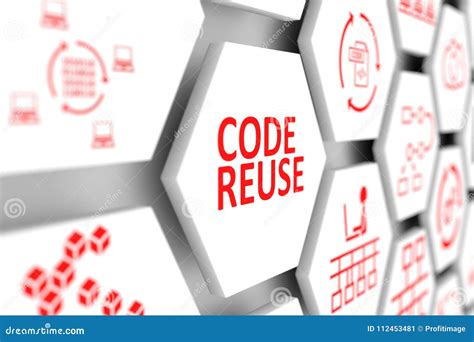 code reuse concept stock illustration illustration of library 112453481