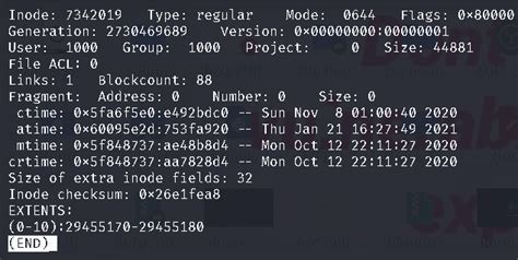 Cómo encontrar el tiempo de creación de archivos de Linux usando