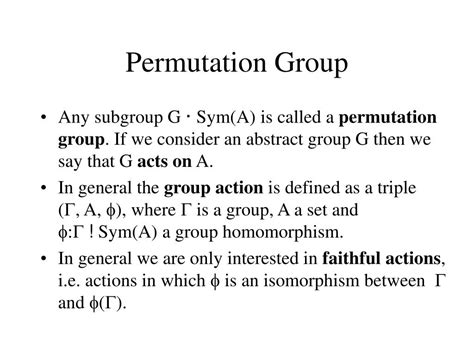 ppt symmetric group sym n powerpoint presentation free download id 3377978