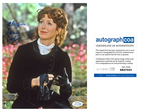 Dana Delany Tombstone Signed Autograph 8x10 Photo Acoa Outlaw Hobbies Authentic Autographs